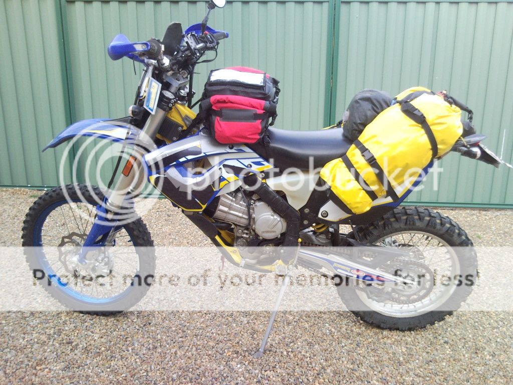 Budget fuel and luggage options FE570 - Husaberg Forum