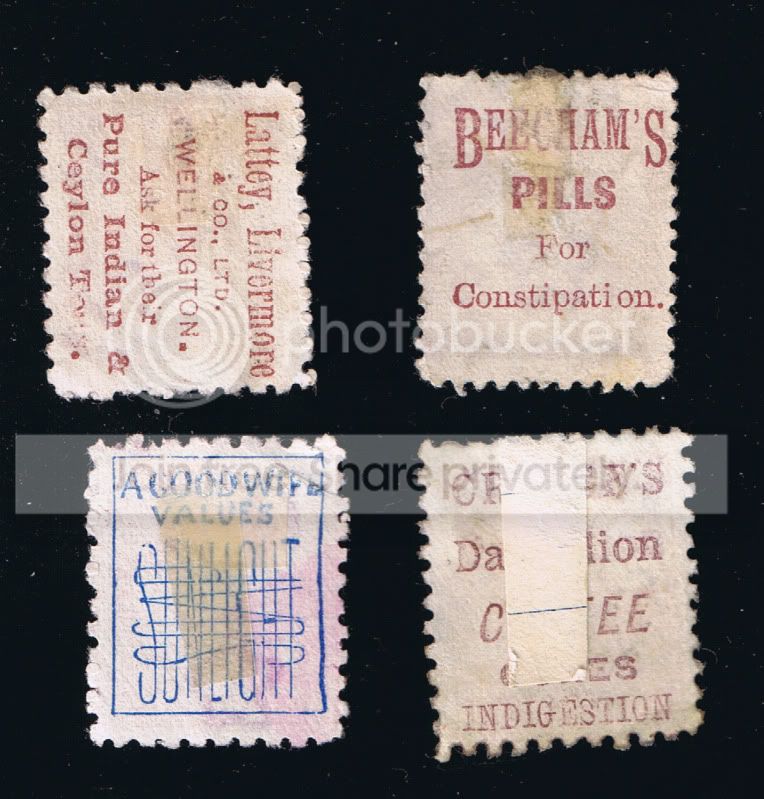 New Zealand Advertisement On Back? - Stamp Community Forum