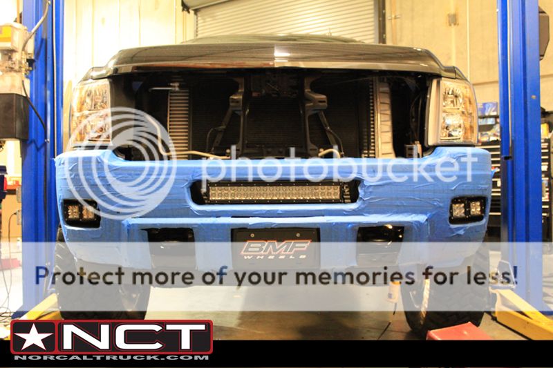 20" LED Lightbar mounted IN GMC LMM bumper | Page 3 | Chevy and GMC ...