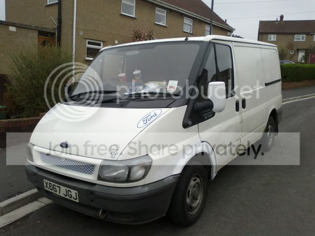Ford Transit Forum • View topic - my mk6 swb transit.. slighty customised!!